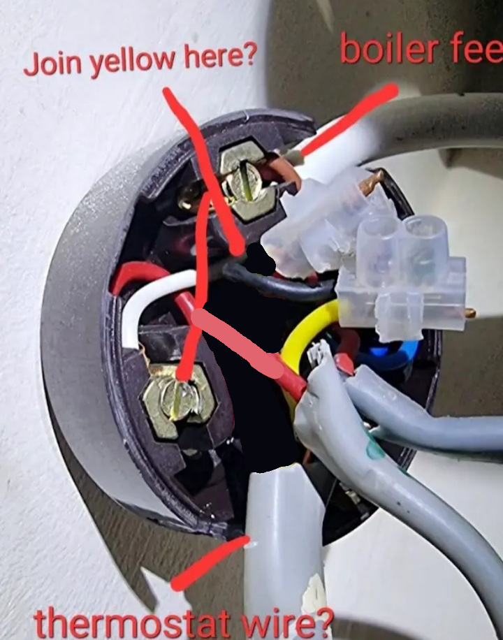 Elderly relatives freezing hive wiring help | DIYnot Forums