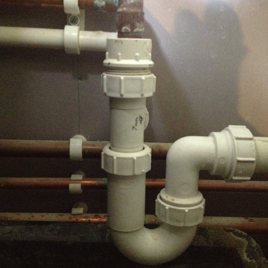 'open' prv/condenser trap leaking behind wall,Vokera Linea | DIYnot Forums