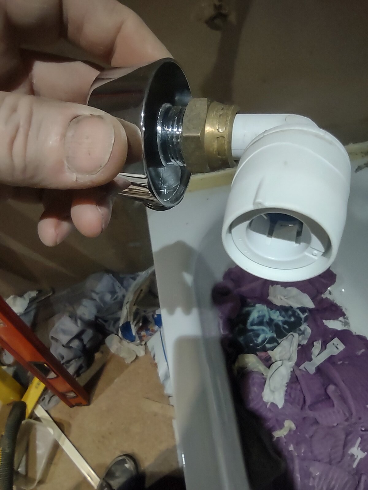 Fixing wall shower outlet. | DIYnot Forums