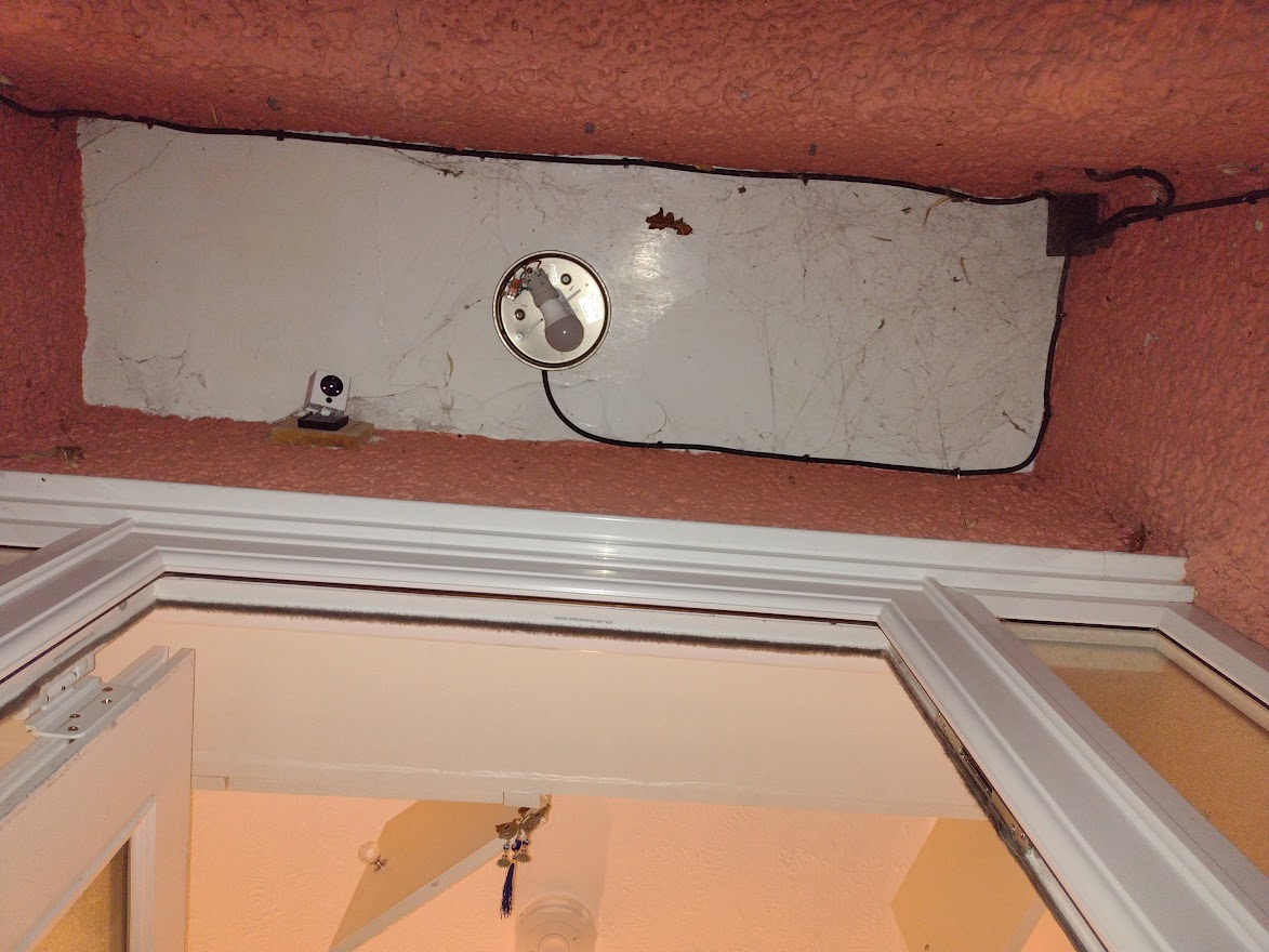 Temporary removal / disconnect of outside lights for render job | DIYnot Forums