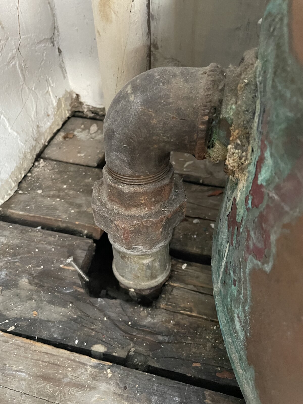 Cutting Barrel Steel Pipework For new cylinder | DIYnot Forums