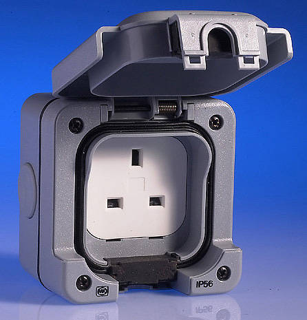 External waterproof wall socket | DIYnot Forums