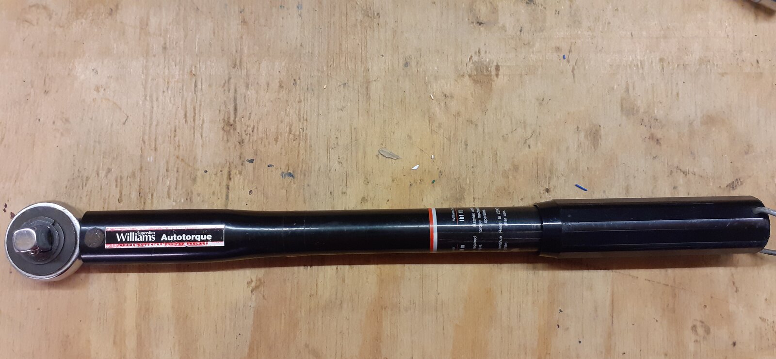 Williams Superslim Autotorque torque wrench calibration | DIYnot Forums