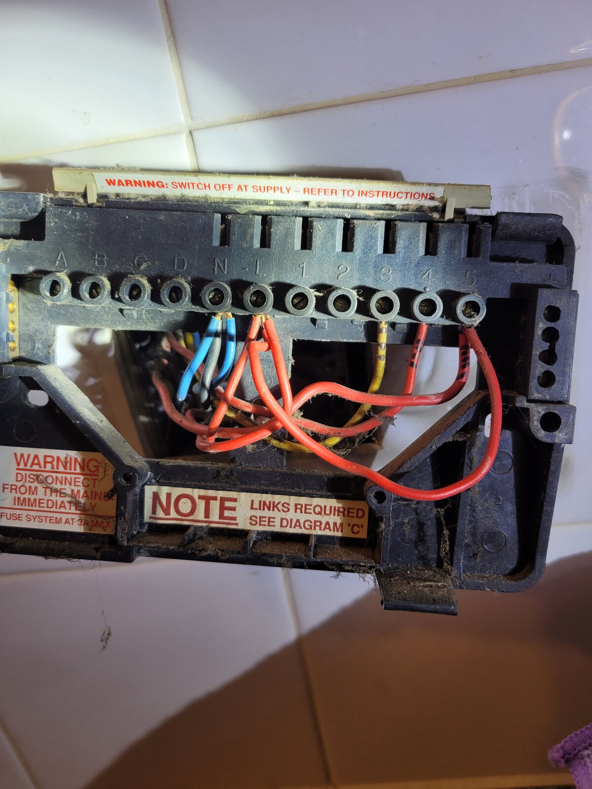 Potterton Ep2002 to TADO V3+ | DIYnot Forums