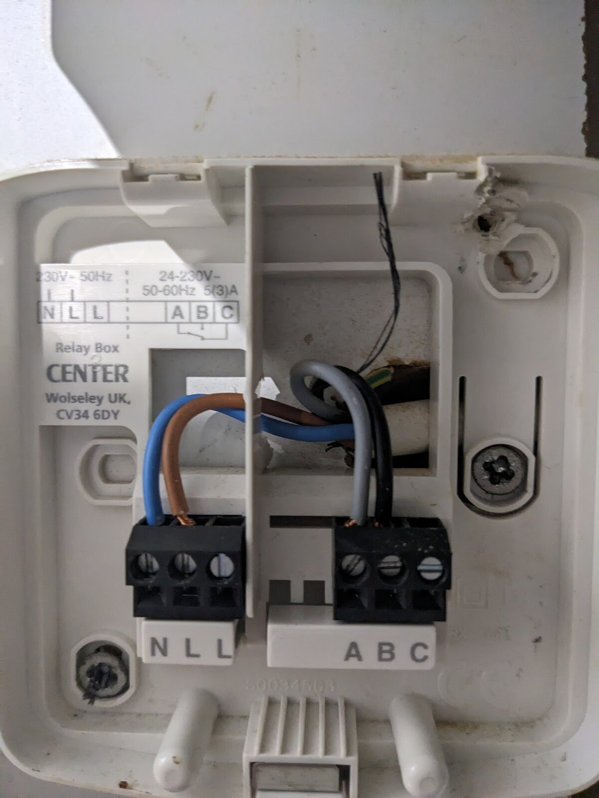 Heating Relay box change & rewiring | DIYnot Forums