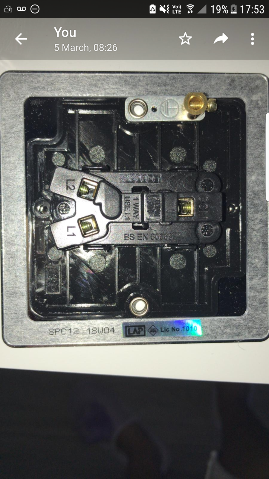 How to replace this loft light switch | DIYnot Forums