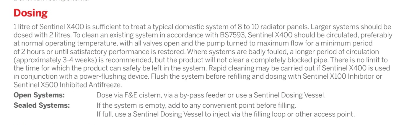 X400 System Cleaner | DIYnot Forums