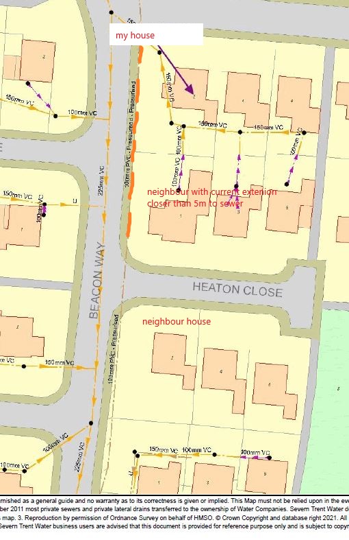 Building near pressurised sewer | DIYnot Forums