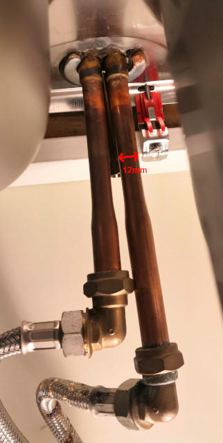 Kitchen tap tail size | DIYnot Forums