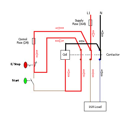 Push Button Start Stop Diagram 3 Phase Wiring Question (Start/Stop