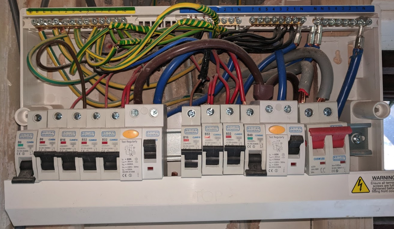Consumer unit - Start over again? | DIYnot Forums