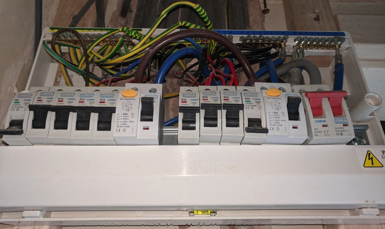 Consumer unit - Start over again? | DIYnot Forums