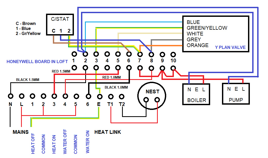 Nest Wiring Diagram 3 Wire Wiring Draw And Schematic