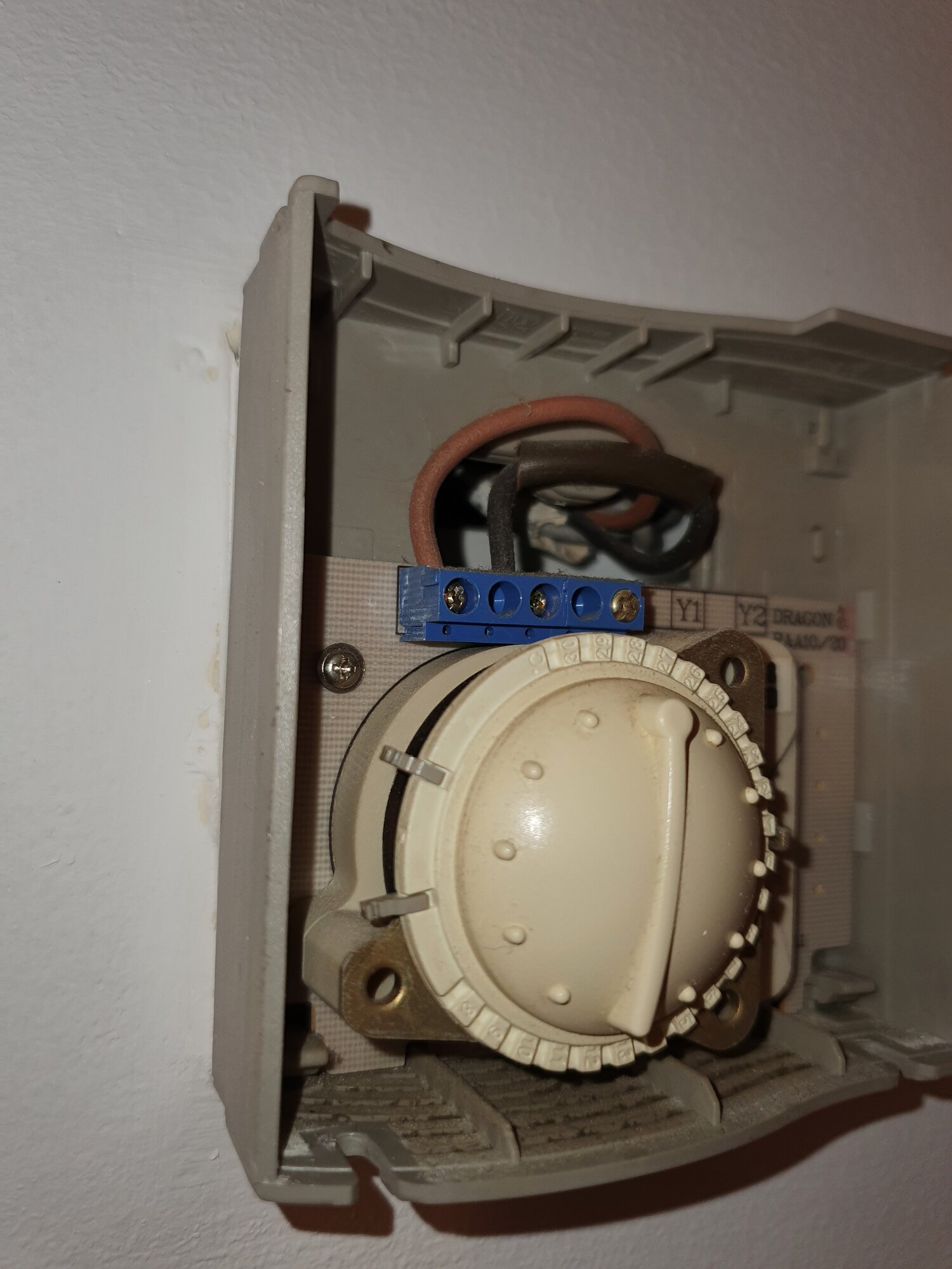 Wiring new boiler thermostat | DIYnot Forums