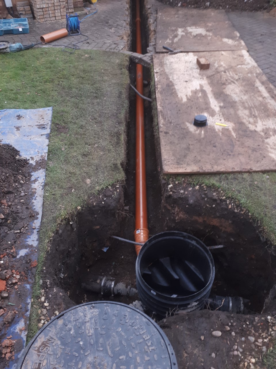 New WC connection to private sewer | DIYnot Forums