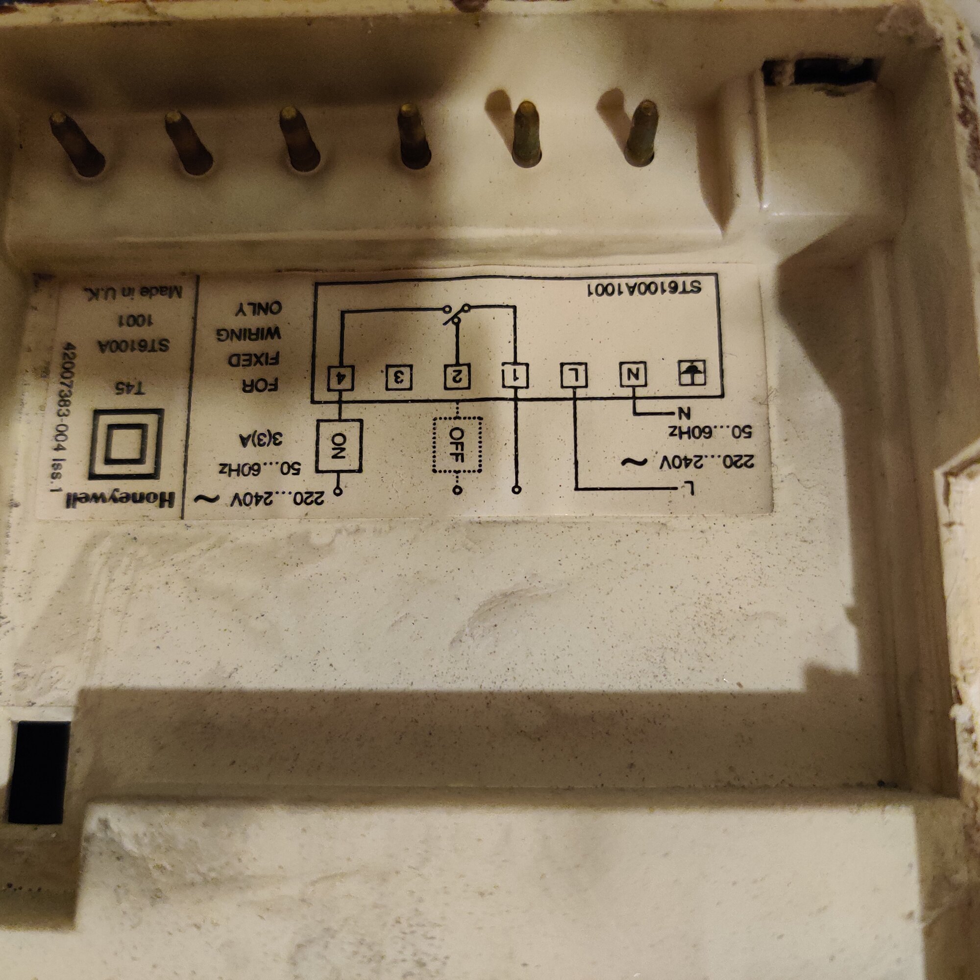 Combi Boiler to hive active wiring help please! | DIYnot Forums