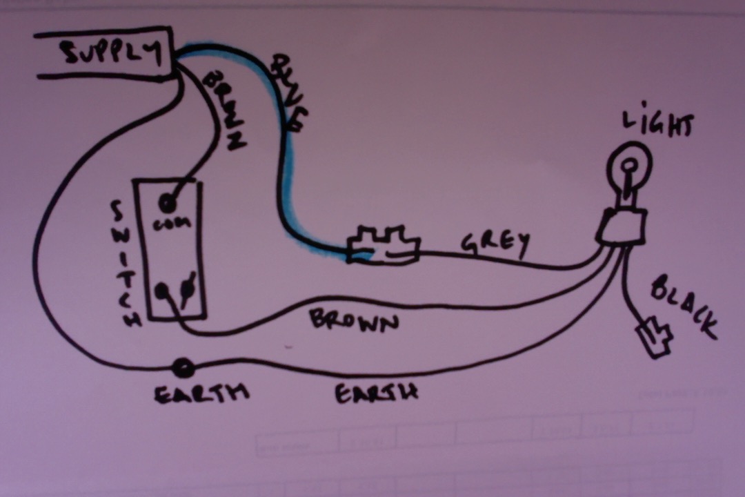 lighting diagram for outdoor light (switch) | DIYnot Forums