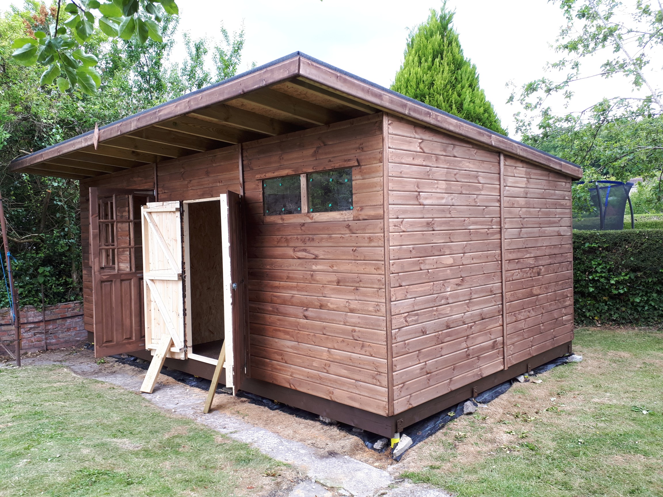 Insect mesh for eaves of new shed | DIYnot Forums