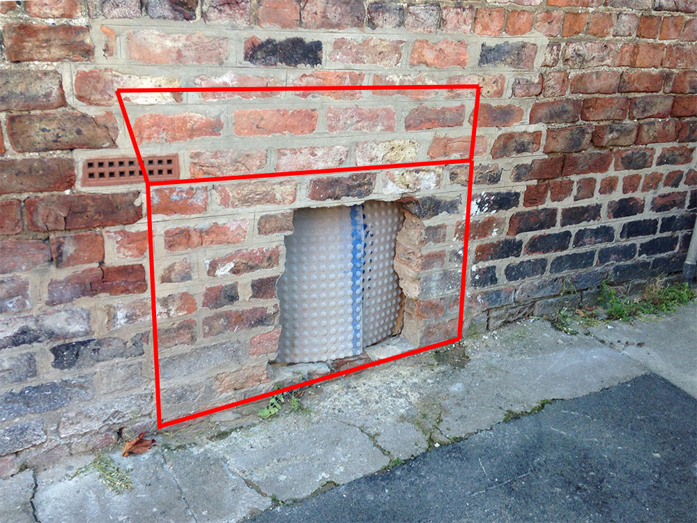 Basement Window Lintel - Openbasement