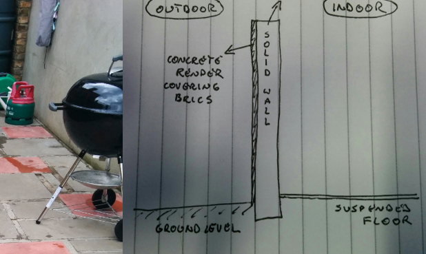 Rising damp treatment, external render, plinth and DPC advice | DIYnot ...