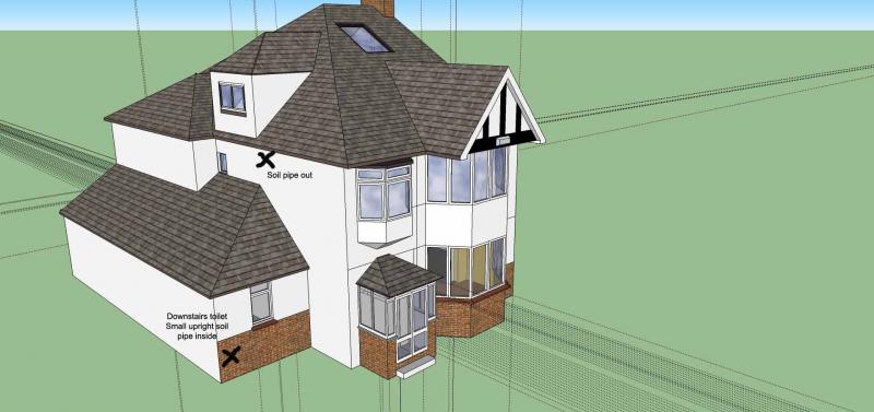Soil pipe diagram | DIYnot Forums