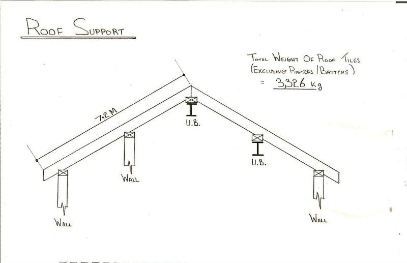 Ridge beam positioned over window opening | DIYnot Forums
