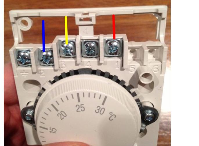 Wiring for a Honeywell dial thermostat | DIYnot Forums