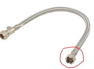 How to connect compression end to tap fitting | DIYnot Forums