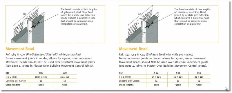 Movement Bead NOT to be used over Structural Movement Joints | DIYnot ...