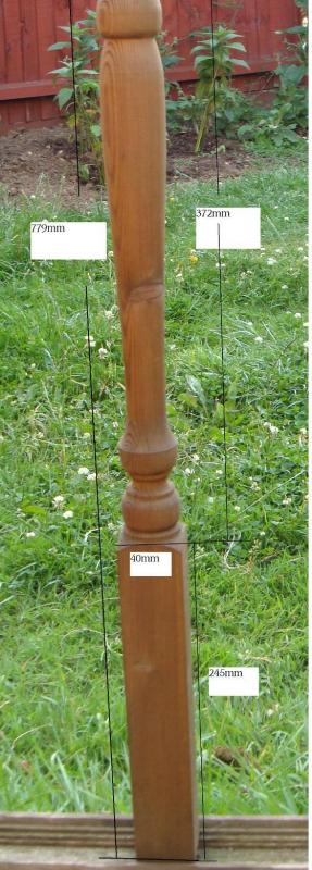 Replacement decking spindles | DIYnot Forums