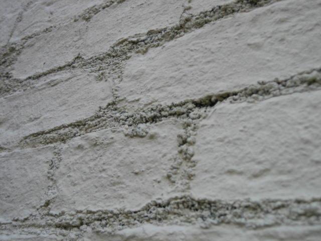 Bubbling Painted Pointing of External Wall | DIYnot Forums