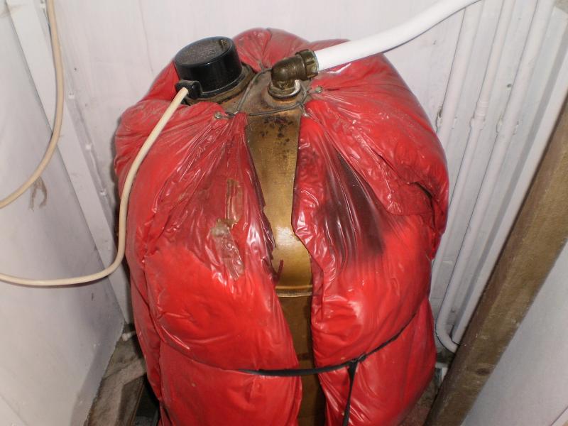 Boiler Lagging Looks Burnt | DIYnot Forums