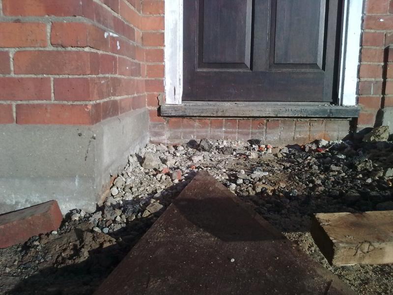 Step in DPC between DPC level and floor level | DIYnot Forums