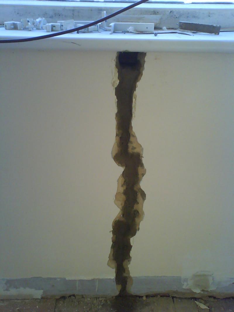 shrinkage cracks? | DIYnot Forums