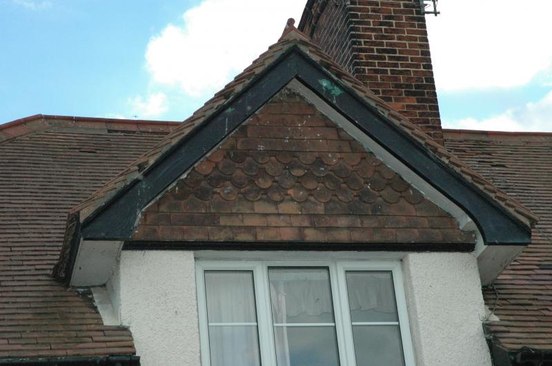 Cleaning vertical dormer tiles | DIYnot Forums