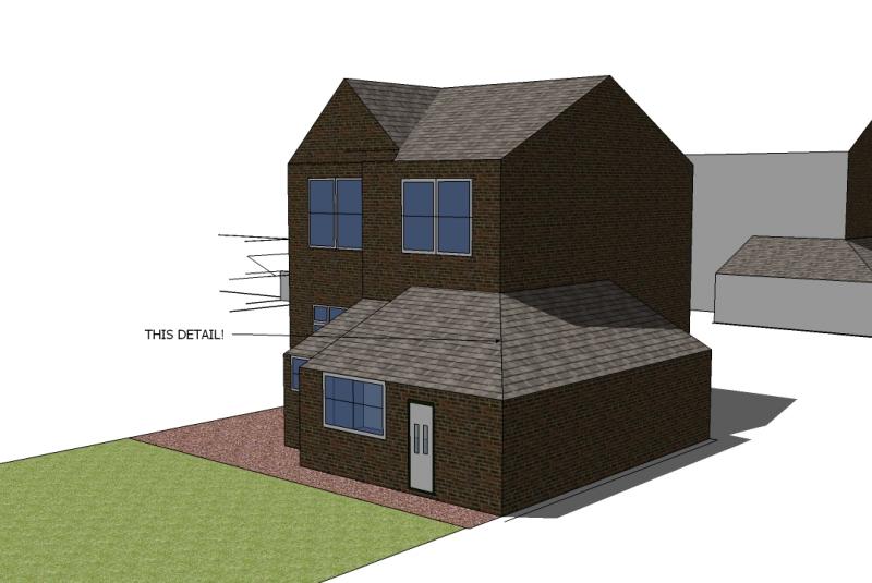 Lean to Roof, corner (hip rafter) | DIYnot Forums