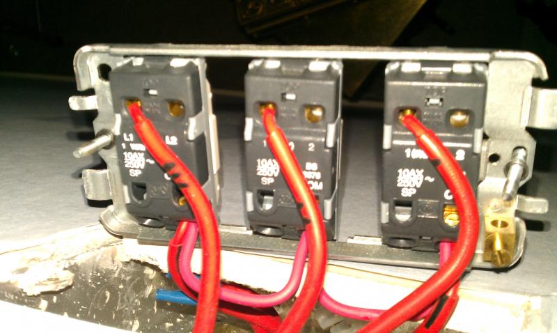 Changing Switches to Varilight Remote Dimmer | DIYnot Forums