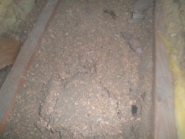 Dirty, dusty loose insulation. | DIYnot Forums