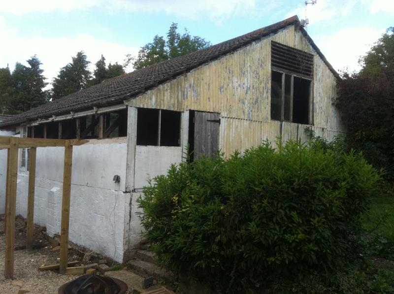 Timber cladding a barn/large outbuilding | DIYnot Forums