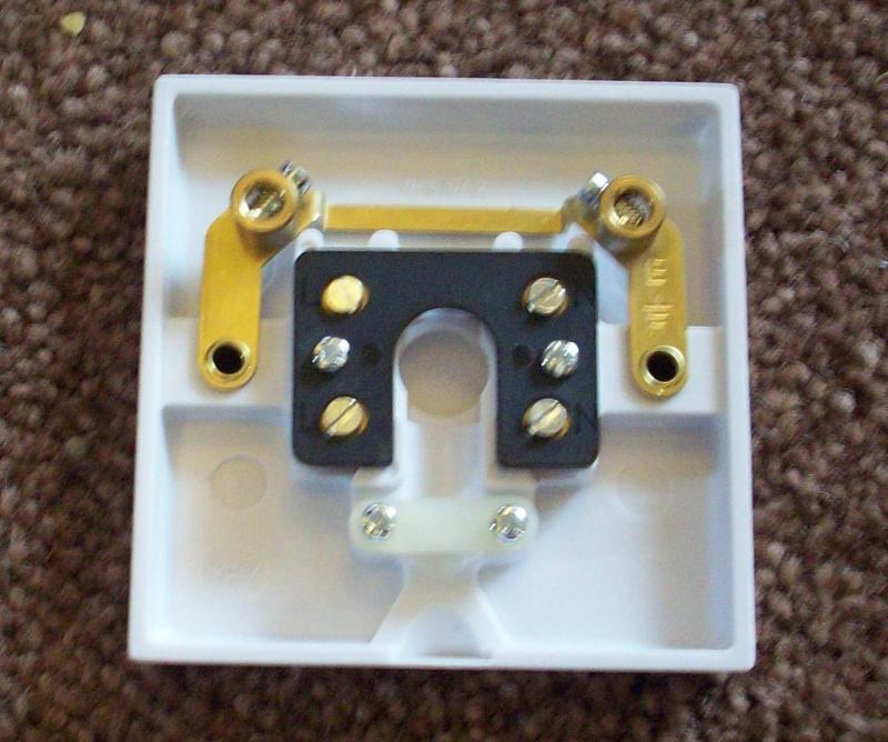 Blank plate with connector block? | DIYnot Forums