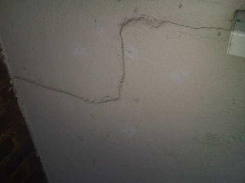 Cracks in external render & Blown internal plaster | DIYnot Forums