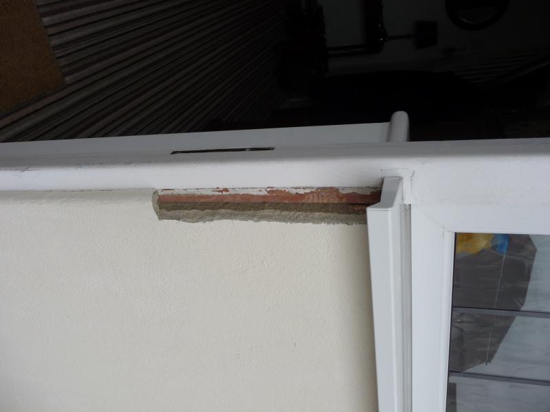 Advice please - damaged render by door.. | DIYnot Forums