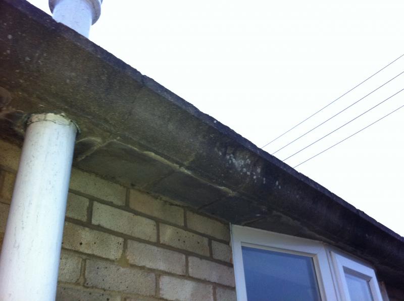 sealing concrete (finlock?) guttering | DIYnot Forums