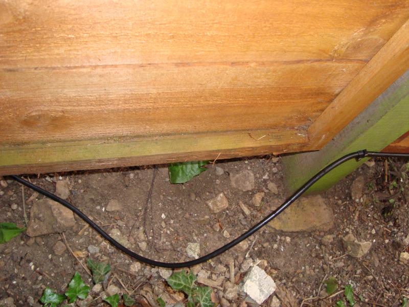 Does Neighbour's Cable Running Across Garden Need Armouring? | DIYnot Forums