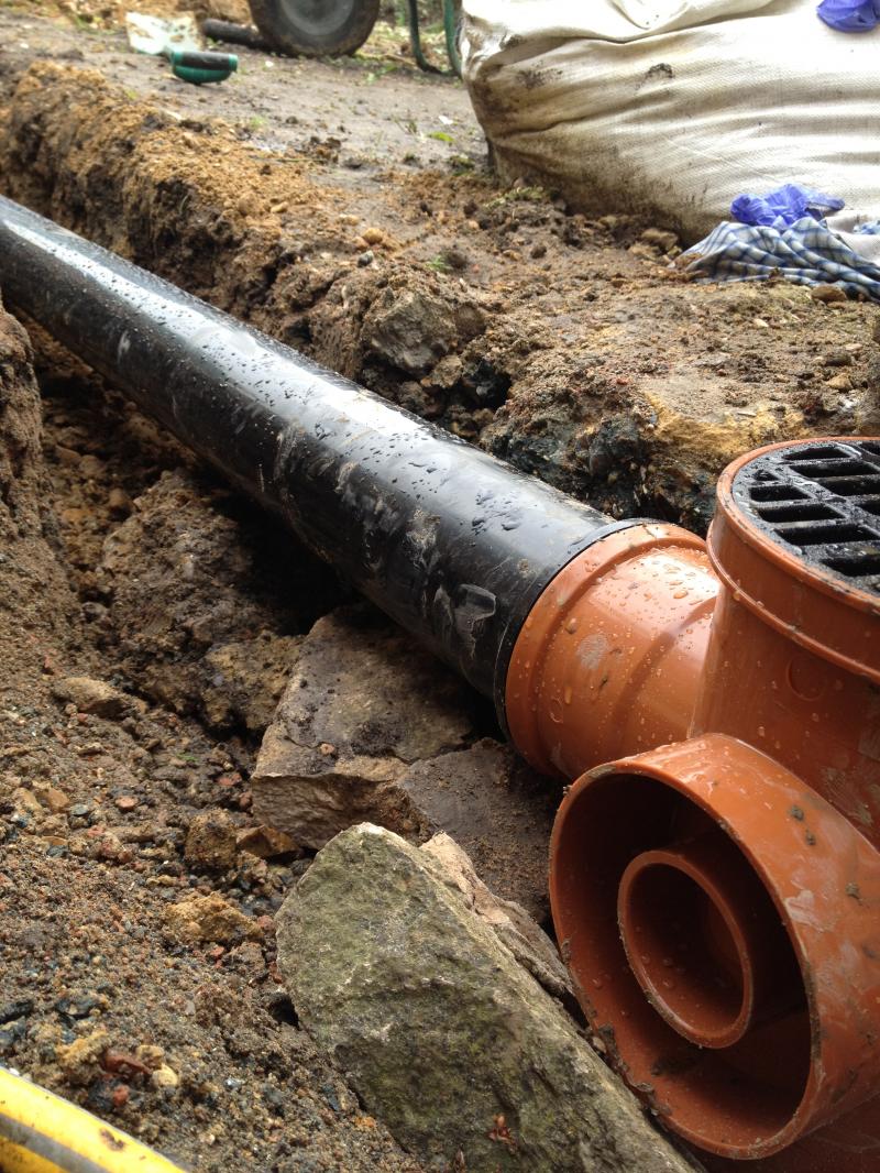 Soakaway for extension | DIYnot Forums