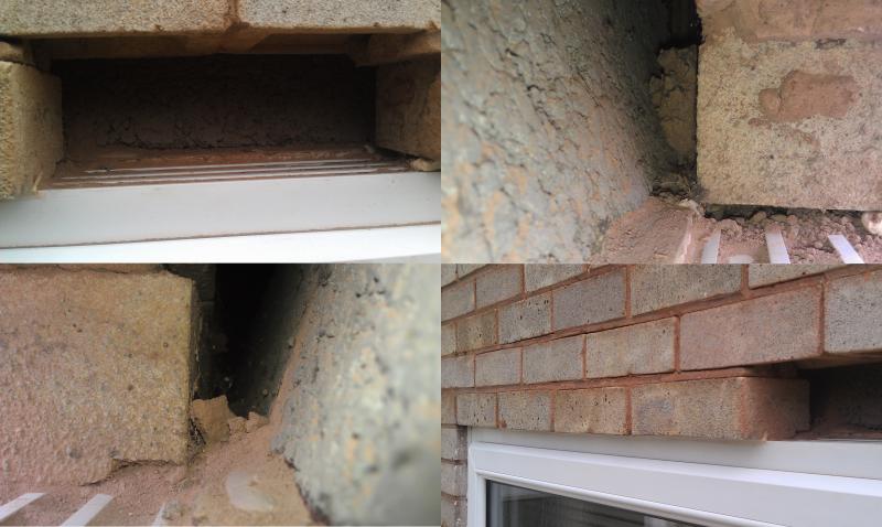 Loose bricks directly above external kitchen window - 2 rows | Page 2 ...