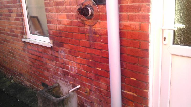 Damp on external wall | DIYnot Forums