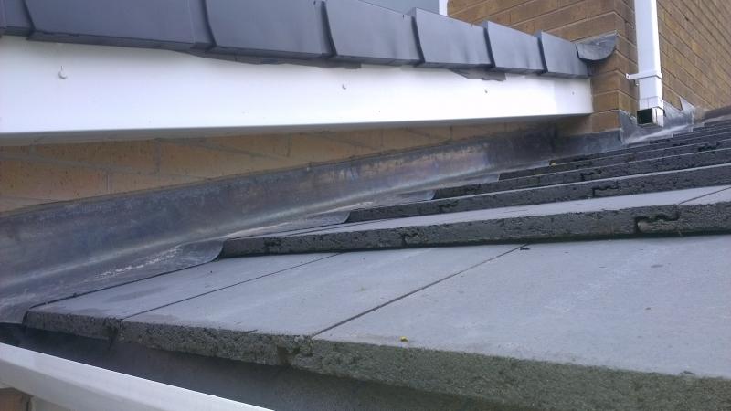 Is this an acceptable way to fit lead flashing? | DIYnot Forums