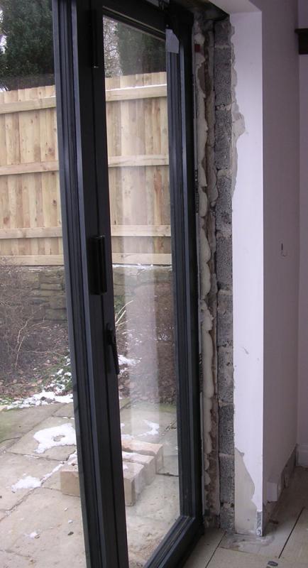 Insulating inside door frames | DIYnot Forums