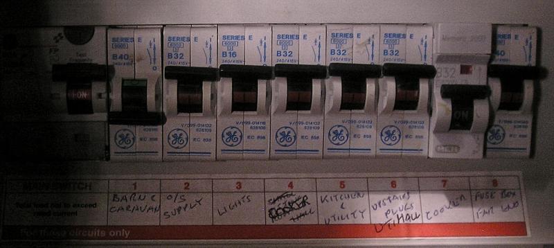 Consumer unit main switch trip | DIYnot Forums